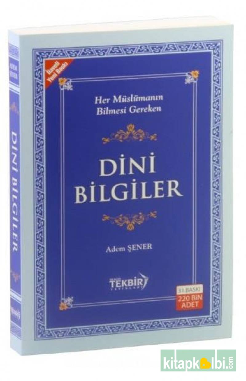 Her Müslümana Lazım Olan Dini Bilgiler Karton Kapak | KitapKalbi Yayıncılık