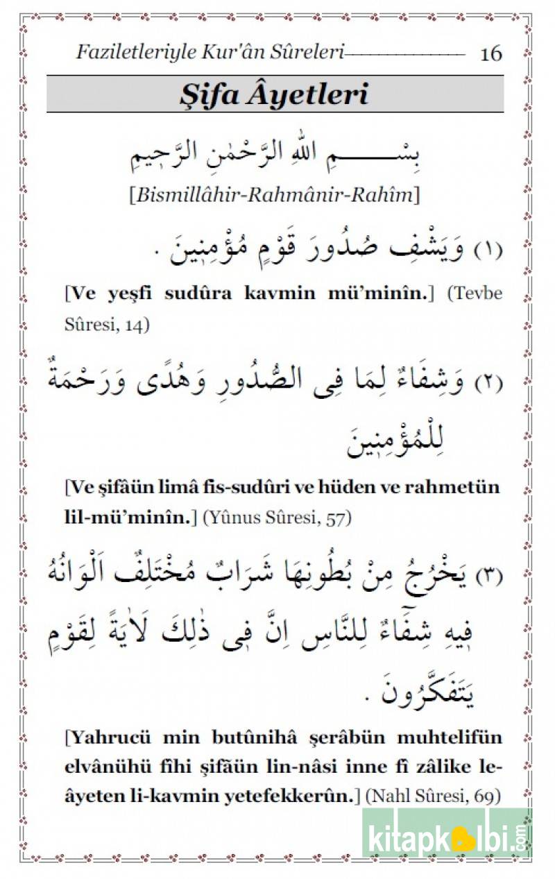 Faziletleriyle Sureler | KitapKalbi Yayıncılık