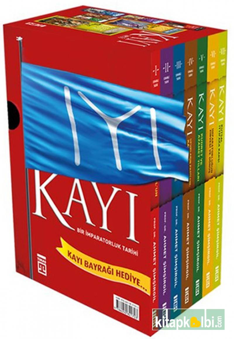 Osmanlı Tarihi Kayı Seti - 8 Kitap Kayı Bayrak Hediyeli | KitapKalbi ...